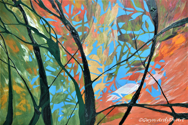 painting on canvas – Gwyn Ardyth Art
